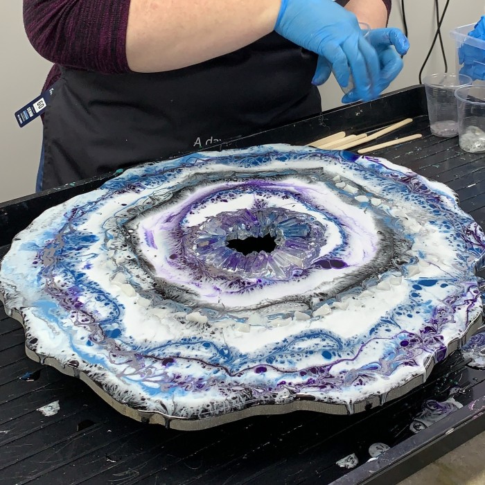 Resin Geode Art Workshop | Eli-Chem Resins